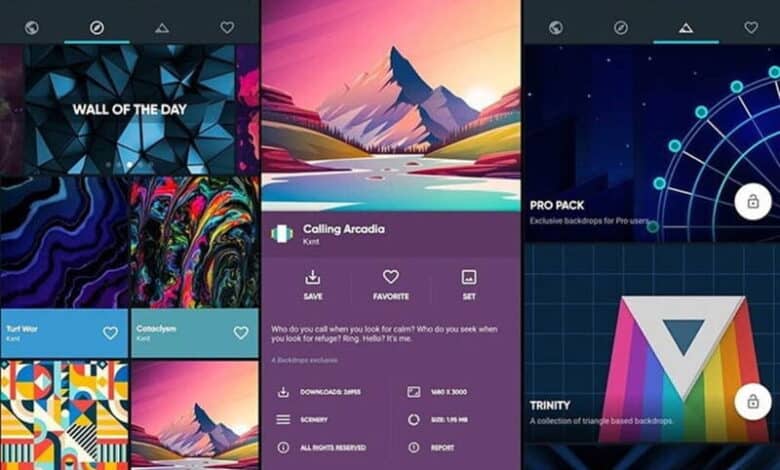 Aplicaciones Android para fondos animados interactivos - Sistema Android